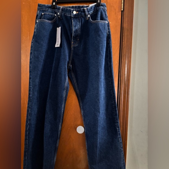 Zara | Jeans | Zara Mens Deep Blue Relaxed Jeans | Poshmark